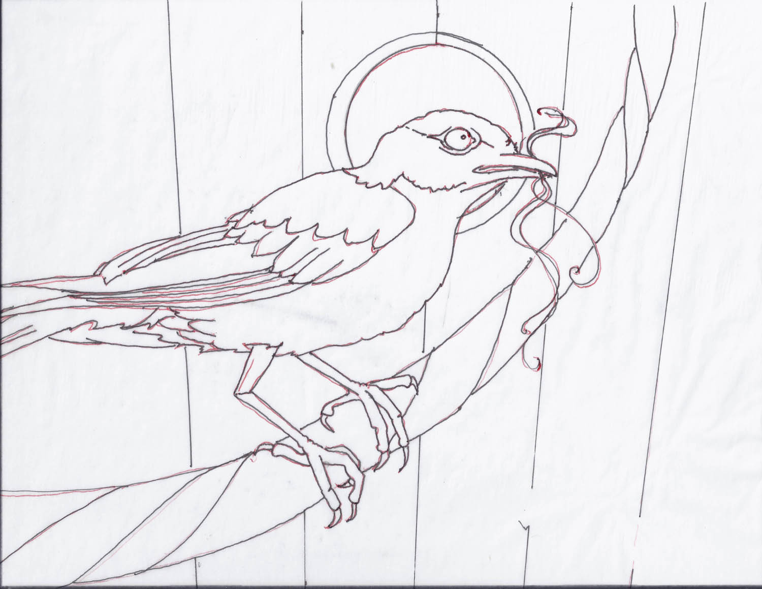 Student projects… Whimsy and Birds | Jeannie Vodden Art