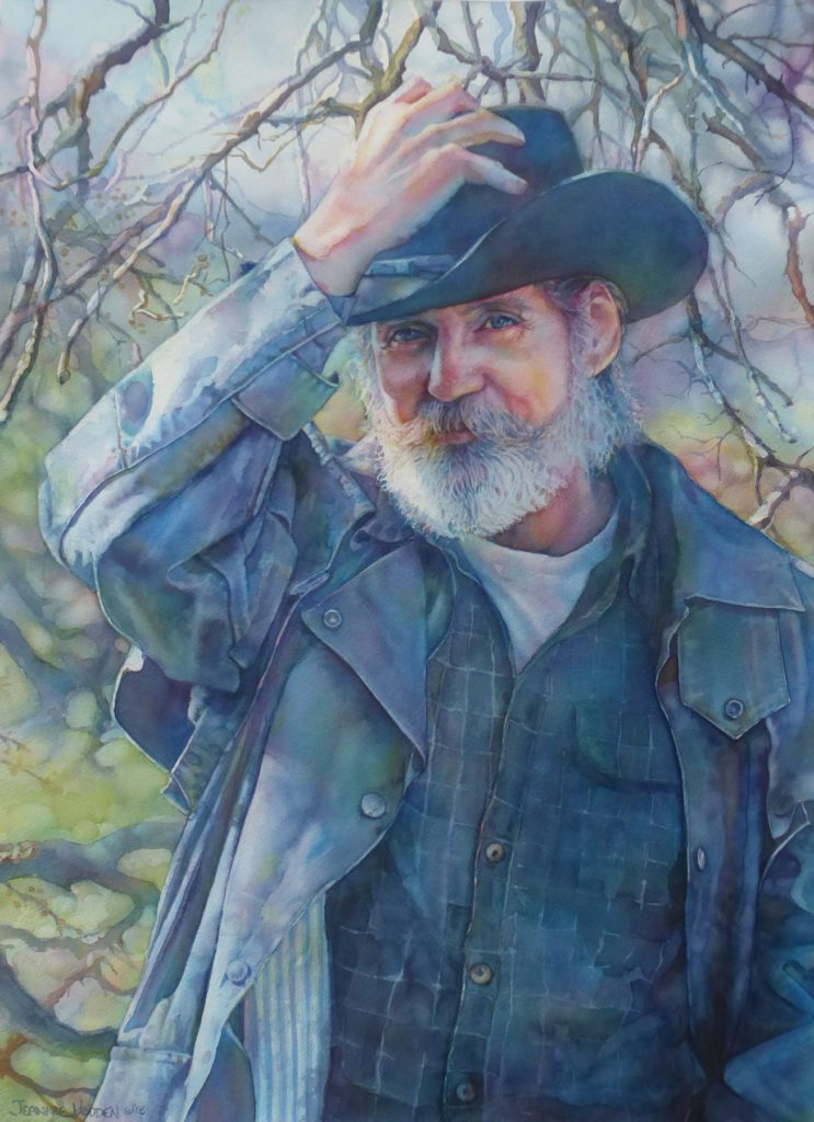 It’s okay to paint someone over and over again. | Jeannie Vodden Art