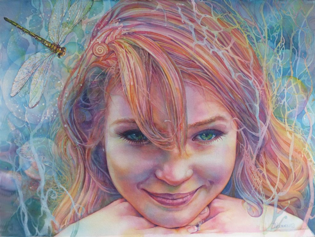 Inspired by the Art Nouveau Style of Alphonse Mucha | Jeannie Vodden Art