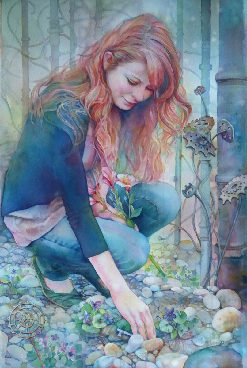 What’s up with Watercolor Backgrounds? | Jeannie Vodden Art