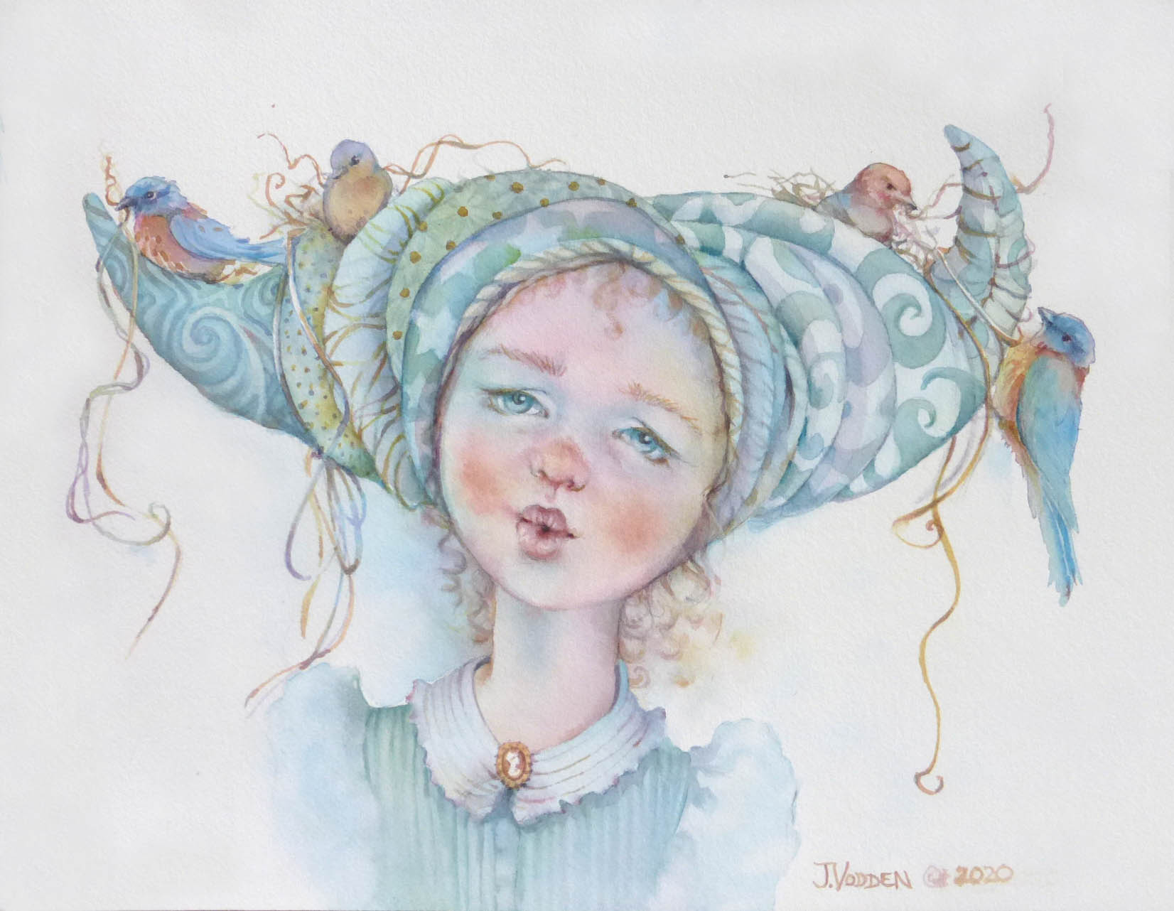 Painting from my imagination | Jeannie Vodden Art